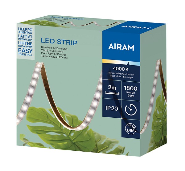 Led-kasvivalonauha, 2 m – Airam.fi | Airam